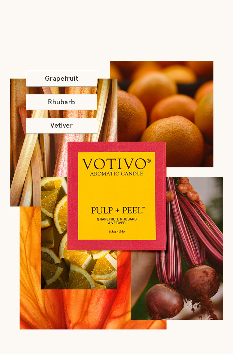 New! Pulp + Peel – Votivo
