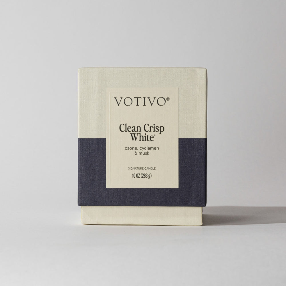 Clean Crisp White 10 oz. Signature Candle